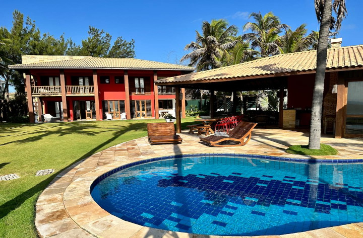 Casa De Luxo Pé Na Areia | Porto Das Dunas - Fortaleza
