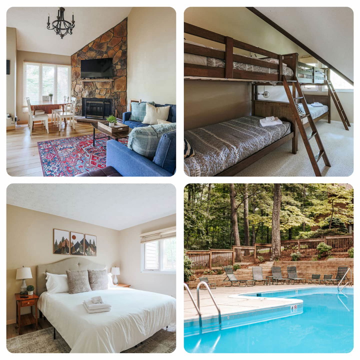 Three Little Bears: Walk To Ski & Swim - Wintergreen, VA