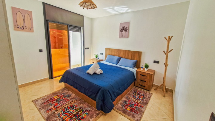 Surf & Sea View Apartment With Balcony In Imsouane - Imsouane