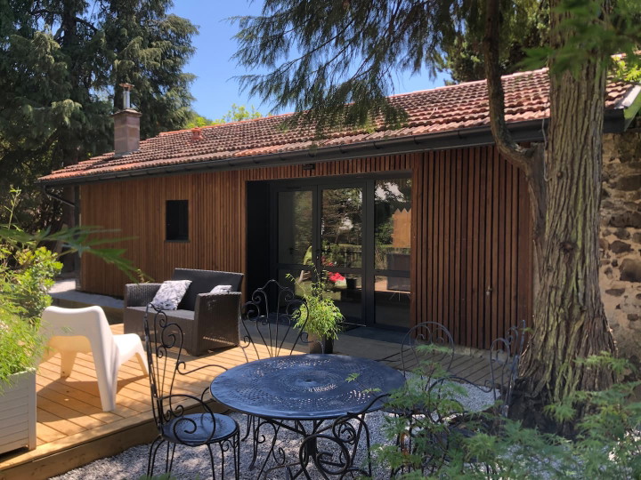 Grange Rénovée De Standing Avec Spa - Castets