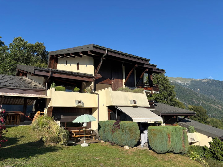 Appartement En Rdj Jolie Vue Plein Sud Et Terrasse - Samoëns