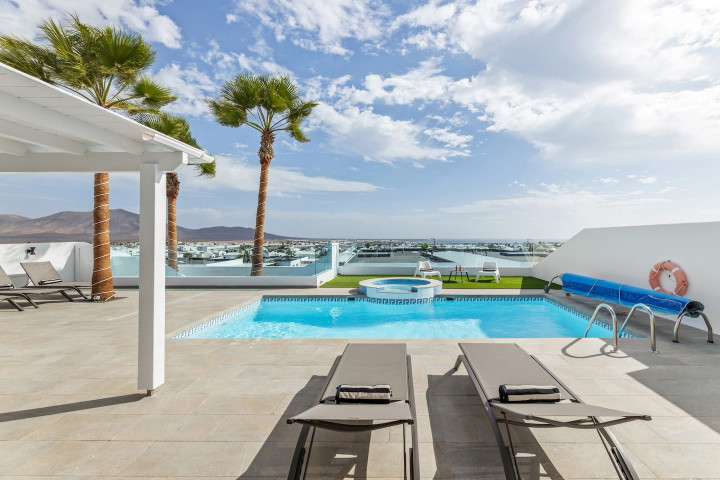 Villa Colomba, Vue Mer, Montagne - Playa Blanca
