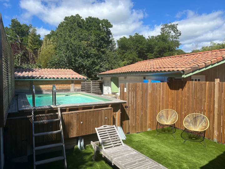 Le Cabanon Climatisé Piscine Privative Chauffée - Audenge