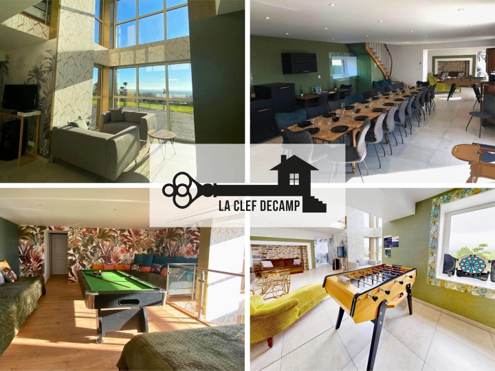 La Clef Decamp Maison Des Bruyères 25pers Jacuzzi - France