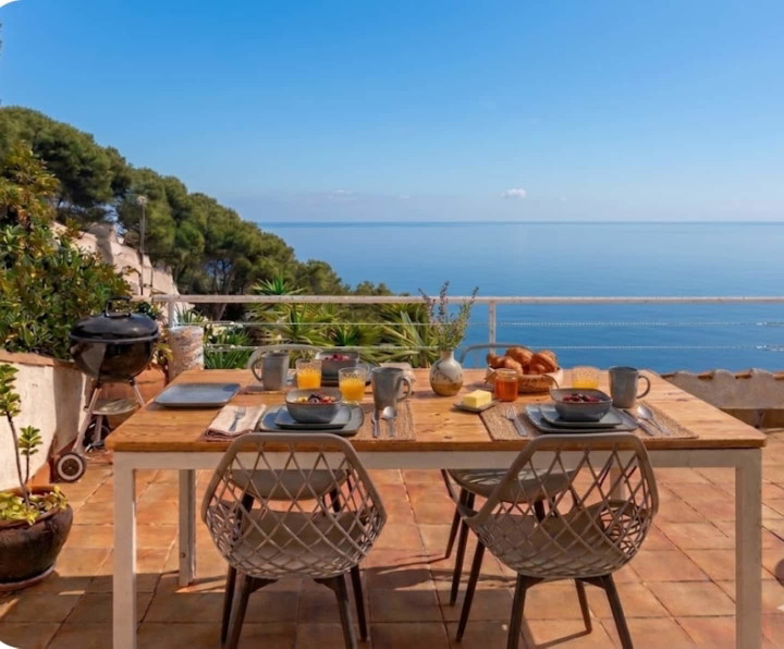 La Terrasse 8  Panoramic Sea View, Swimming Pool & Bbq - Tamariu