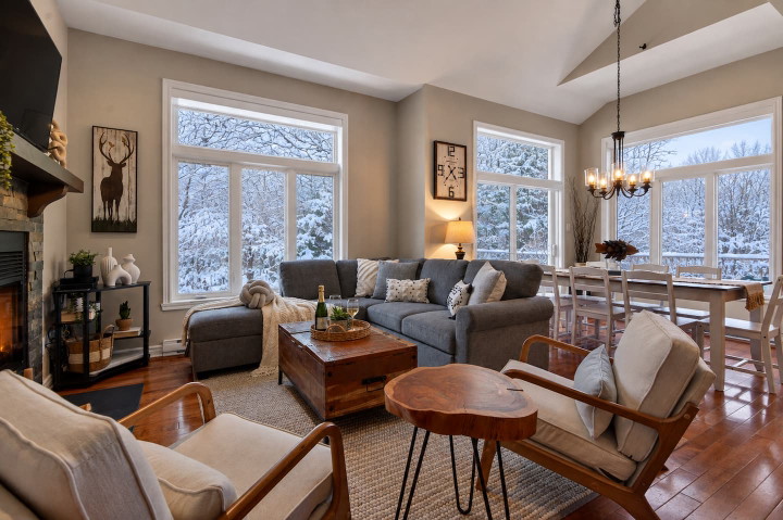 Nouveau ! Chalet Sur Le Terrain De Golf Avec Vue Sur La Nature - Mont-Tremblant