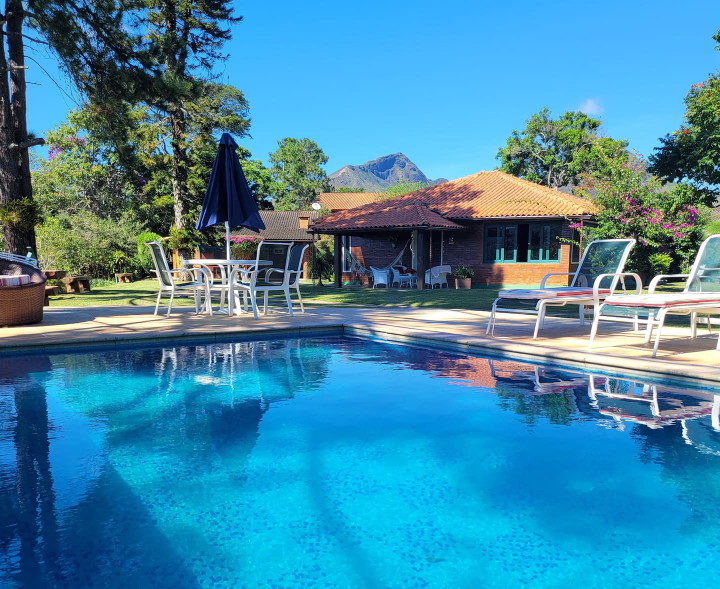 Beautiful House In Itaipava With Barbecue And Swimming Pool - Petrópolis