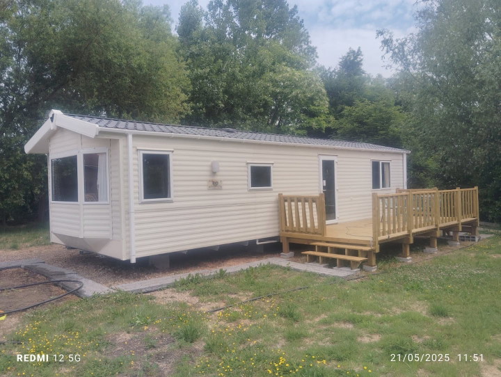 Mobile Home Blanc -