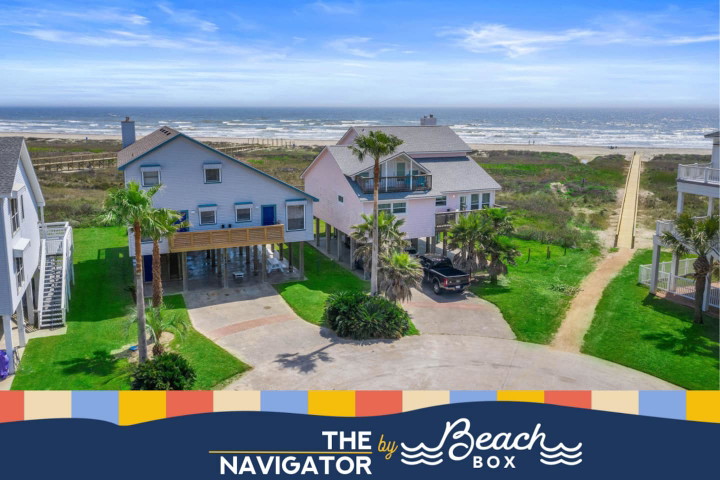 Private Beachfront House With Stunning Water Views - Galveston, TX