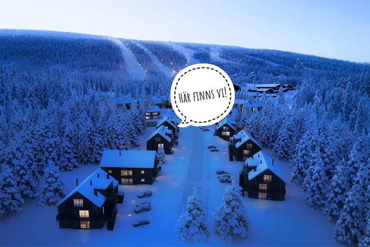 Close To The Lift With A View Of Fjällbäcken, Lindvallen. - Suecia