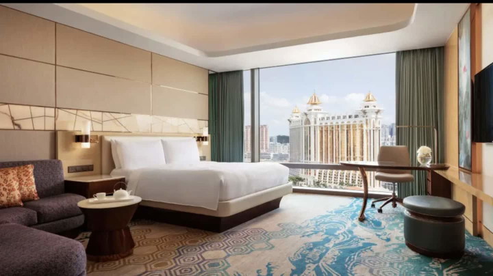 澳门万豪酒店,免费天浪淘园,官也街,水上乐园,亲子酒店 - Macao