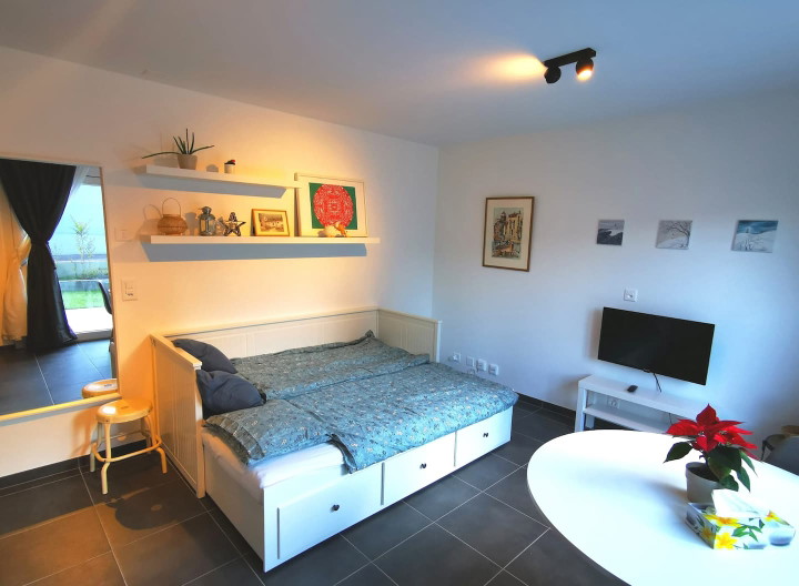 Studio Neuf +Parking Intérieur+jardin - Valais