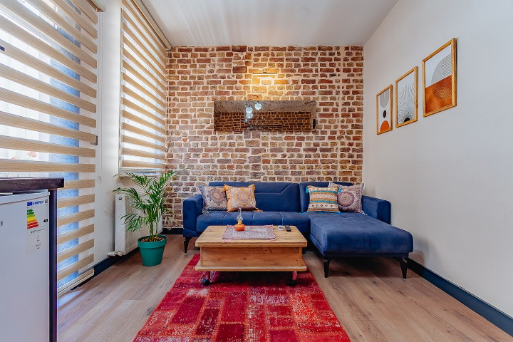 Balkony-calm-central 1br Apprt - İstanbul