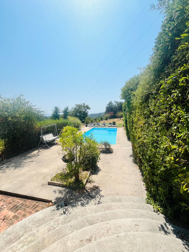 Haut De Villa, Piscine Privée  Vue Mer, Calme - Villefranche-sur-Mer