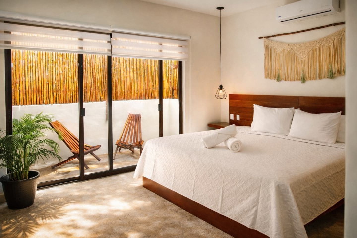 Shankara 1 - Private Terrace · Near Beach - Isla Holbox