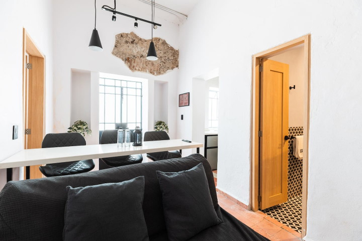 Ground-floor Flat Center | Accessible + Wifi - Puebla