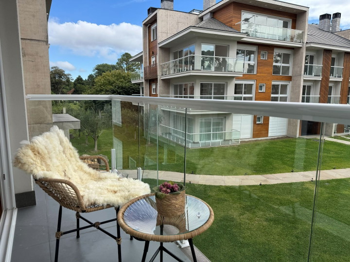 Ve-e202 · Apto Com Lareira, Piscina E Jacuzzi Em G - Canela