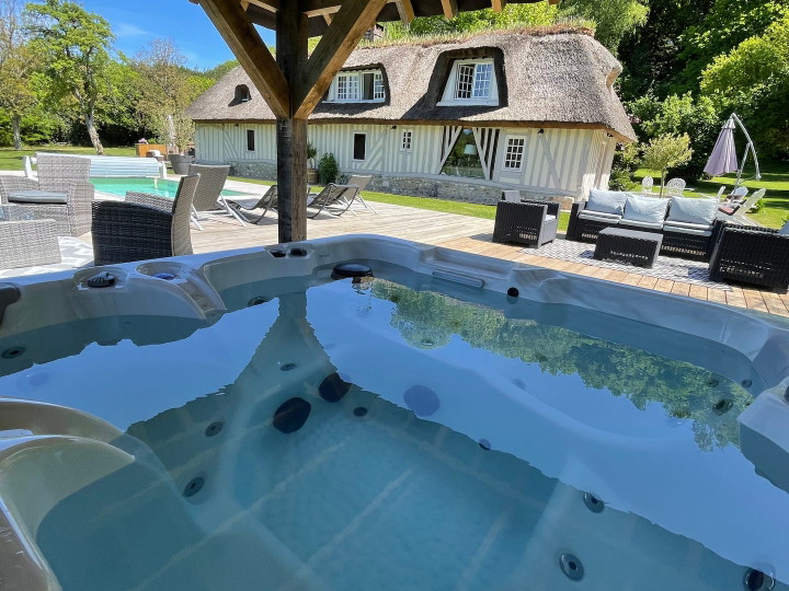 Les 2 Chaumières Avec Piscine Et Spa Honfleur - Honfleur
