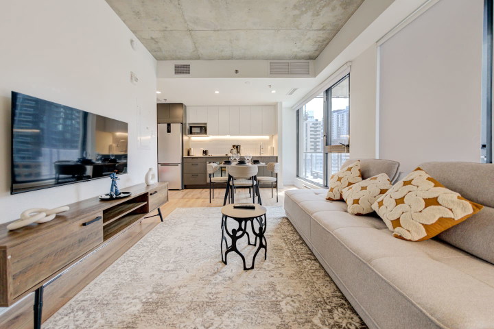 ÉLégant Séjour En Centre-ville, Appartement 1 Chambre | Centre-ville De Montréal - Montréal, QC