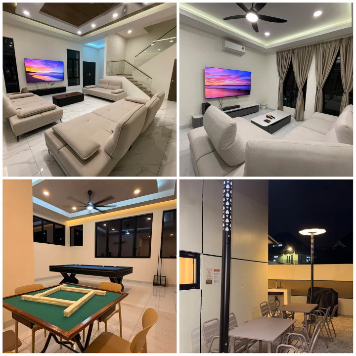 Luxestay Villa Muar | 5br  Ktv  Game Room  Bbq - Muar
