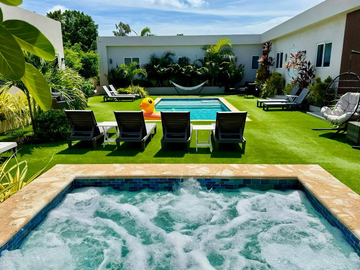 Votre Paradis Tropical, Terrasse Et Piscine Ensoleillée #3 - Aruba
