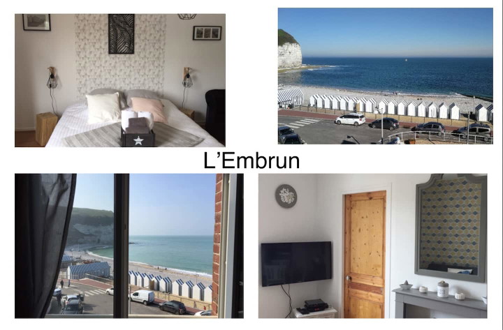Nice Stopover "Lembrun" Full Sea View - Yport