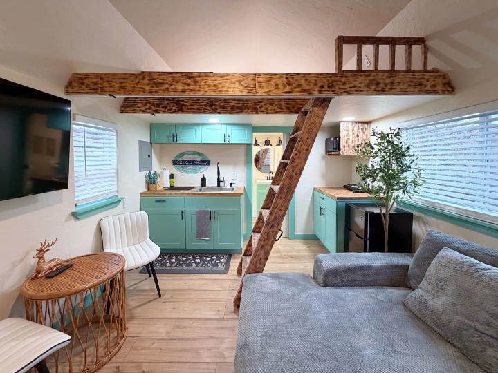 Josie's Tiny Home(c)/riverfront, Sauna, Gym, Bbq - Leavenworth, WA
