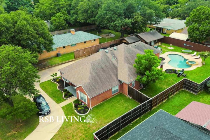 Pool + Game & Cinema Rooms 5br Near Dfw - Irving