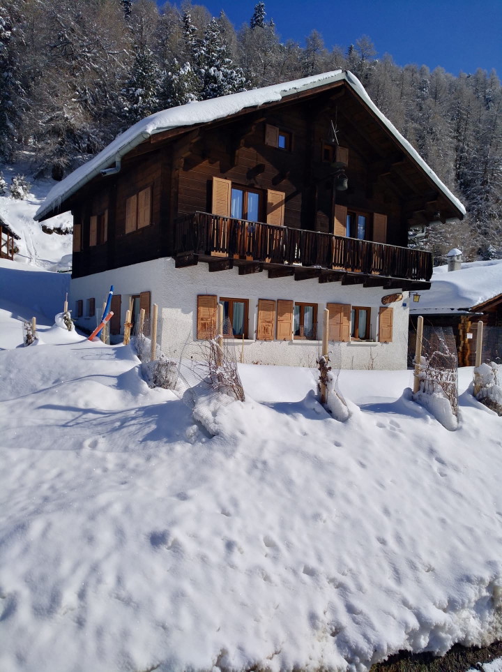 Lo Covi - Grand Chalet à Chandolin - Vercorin