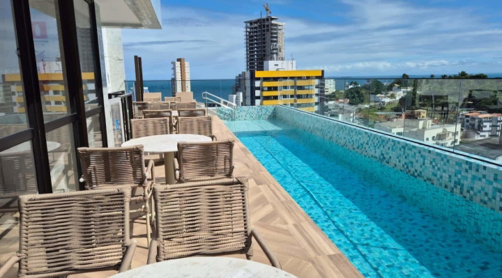 Studio Novo Completo No Melhor Da Barra - Barra, Brazil