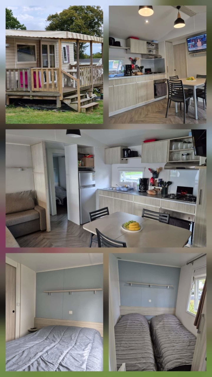 Mobil-home 6-8 Pers 3ch 4 éToiles - Forêt & Plages - Litteau
