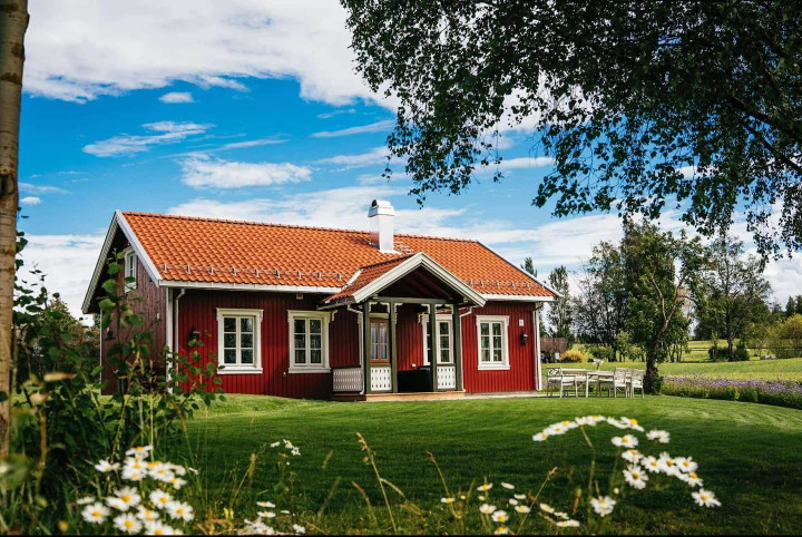 Husmannsplassen Hanshagan På Nøttestad Søndre Gård - Norway