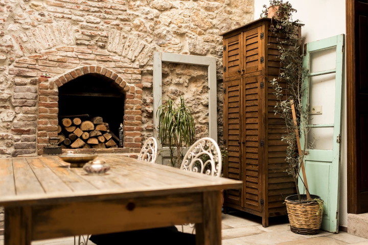 Historical House With Garden: Sarı Kapı Ayvalık - Ayvalık