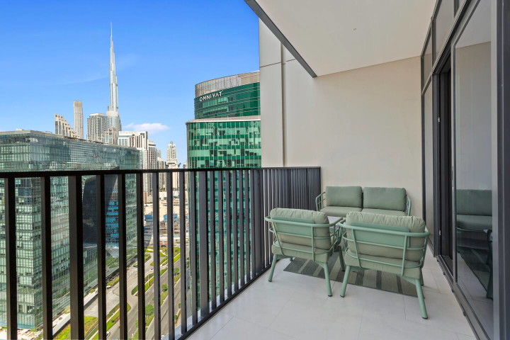 Stunning 1 Bedroom Apartment W Burj Khalifa View - Dubai