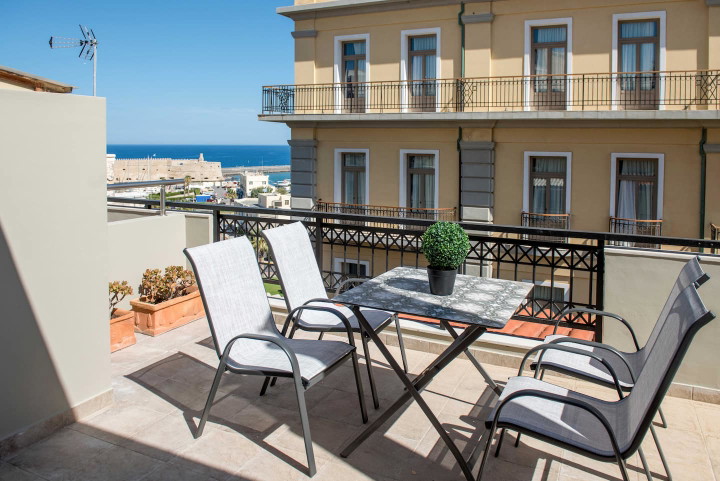 1&nbsp;Chambre Avec Vue Sur Le Port Et Terrasse&nbsp;&nbsp;À Pied De La Vieille Ville Et Du Port&nbsp;5 - Héraklion