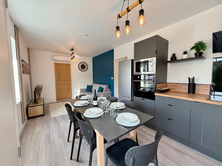 Superbe T3 Climatisé Parking Gratuit Wifi 6 Pers - Bourgoin-Jallieu
