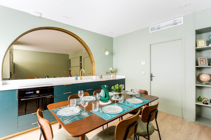 Relais Cocorico 2 Bedrooms 2 Bathrooms, Spa Bath, Air-conditioning, Living Room - Paris