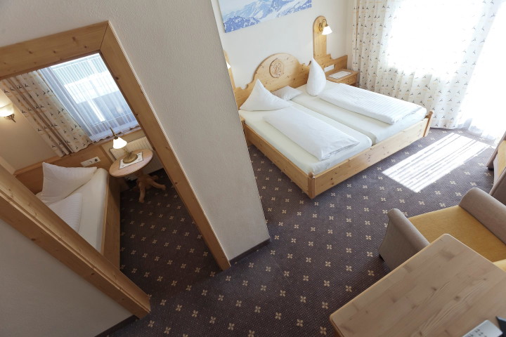 Dreibettzimmer Rifflsee - Soelden