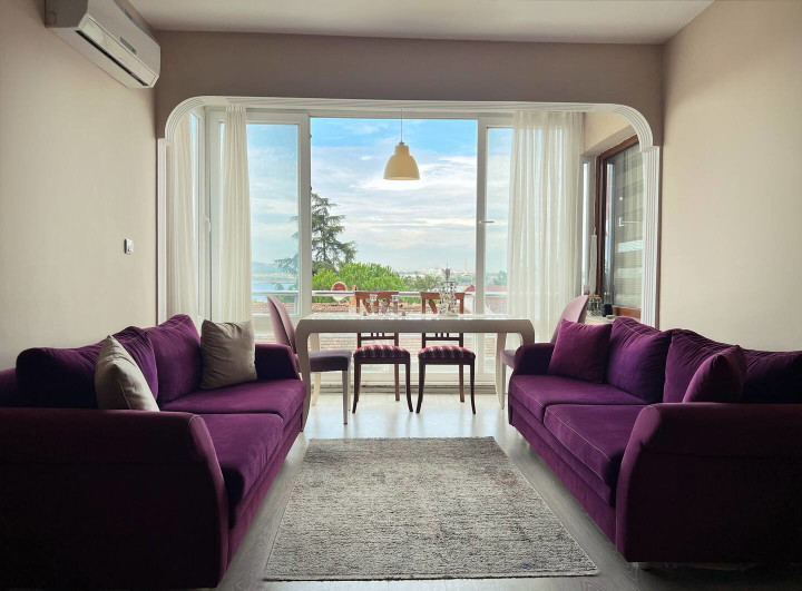 Deniz Manzaralı, Güvenlikli Site İçInde Cozy Daire - Gebze