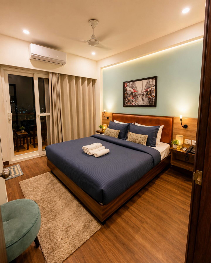 Cozy 1bhk | Sector-45 Near Artemis | Anav Stay - Gurugram