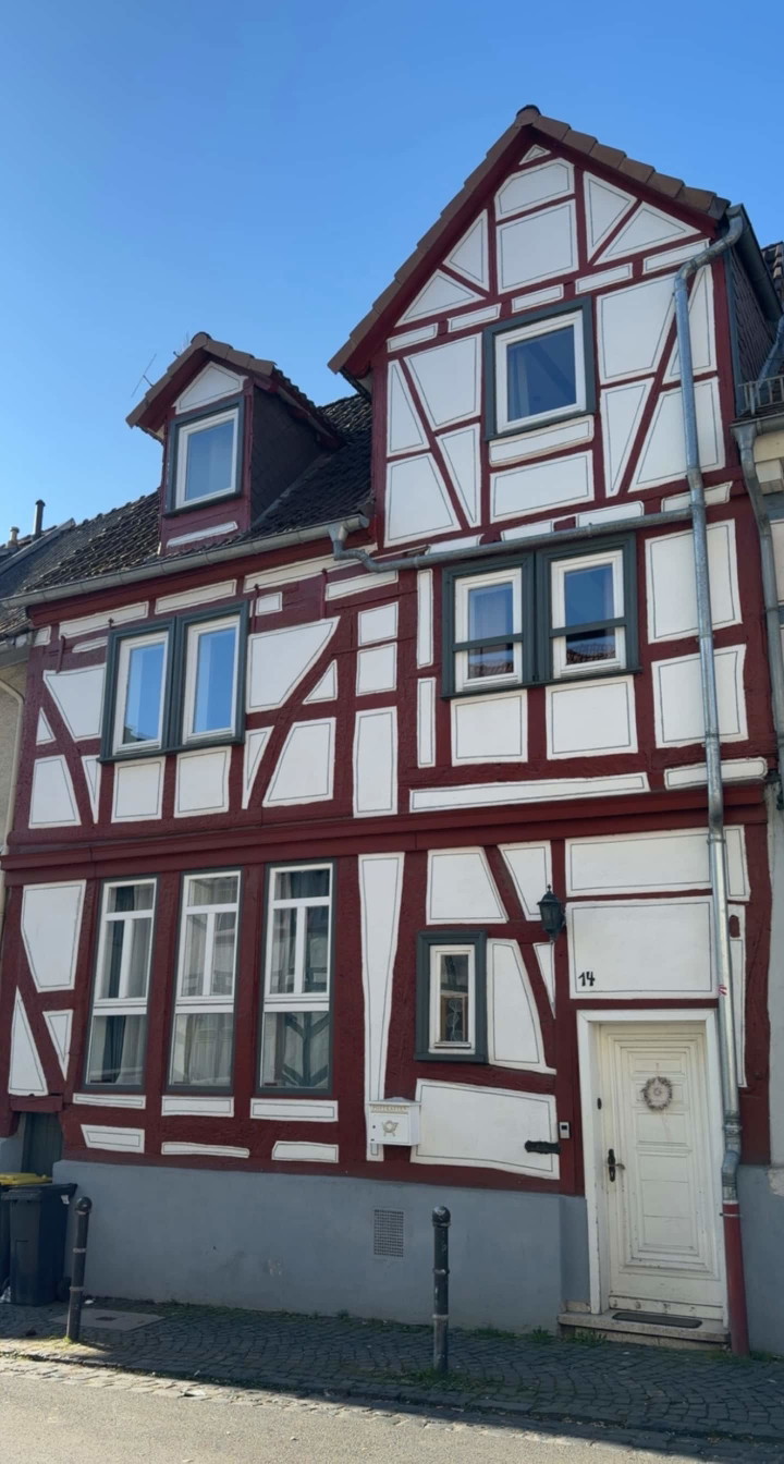 Half-timbered House With City Garden - Gießen