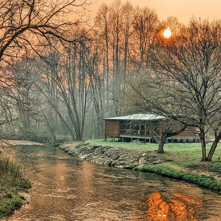 Creekside Cabin Pet Friendly W/hot Tub & Fire Pit! - Mineral Bluff, GA