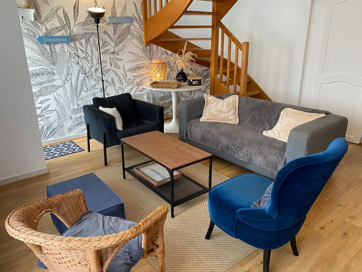 Maison De Ville Rénovée Proche De La Mer - Concarneau