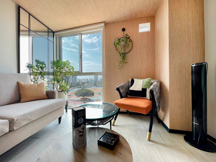 Rocko | Appartement Avec Vue Sur Le Parc Barranco Avec Piscine/jacuzzi - Lima