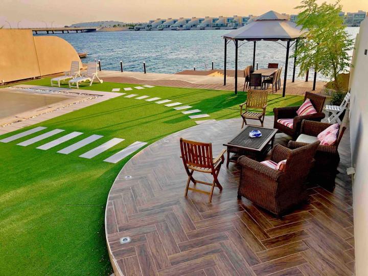 Luxury Sea Front Villa Durrat Al Bahrain With Pool - バーレーン