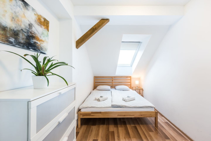 Attic Flat With Air Conditioning, Self Check-in 1 - Brno
