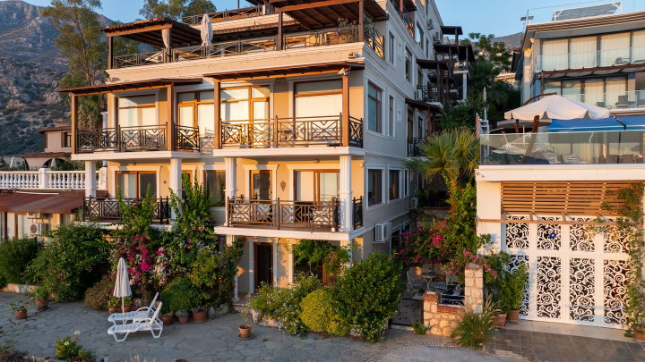 Blue Apart W/sea View & Private Heated Plunge Pool - Kalkan