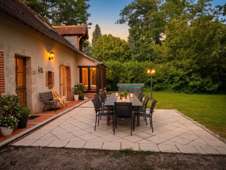 Gîte De Charme Pour 14p: Jacuzzi, Jardin & Rivière - Blois