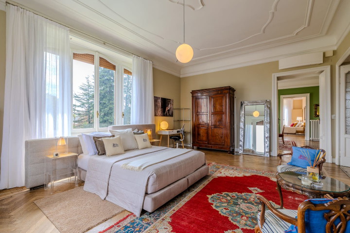 Suite With Lake's View In Old Villa With Pool - Stresa