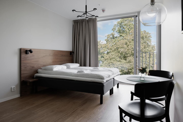 Water-view Studio Nestled Within Historic Walls - Stockholm